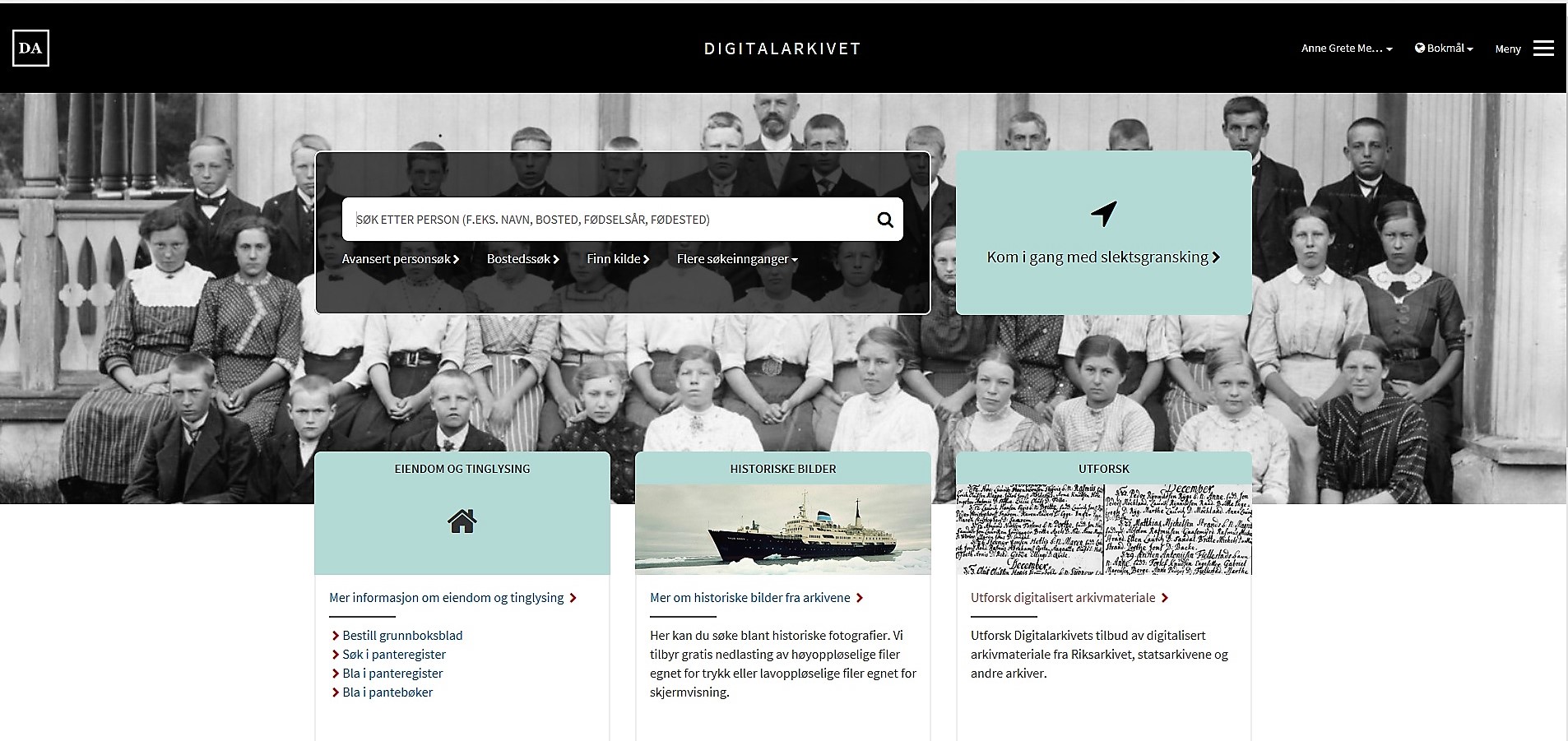 Folketellinger og kirkebøker i Digitalarkivet | Slekt og Data