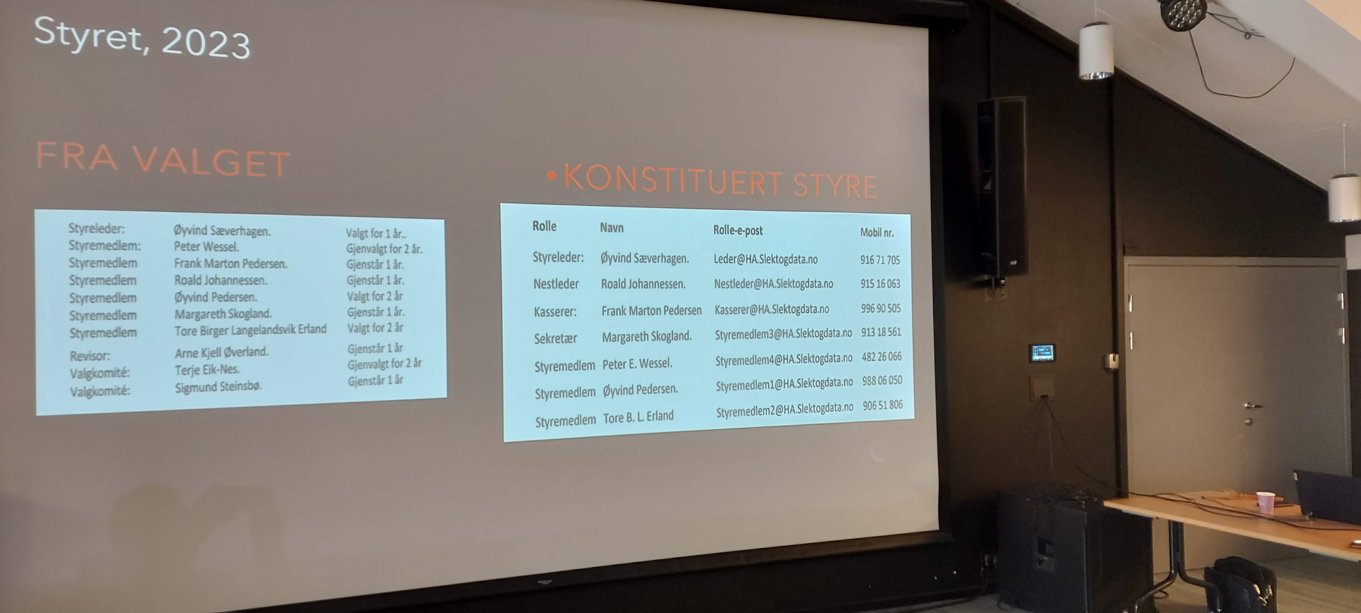 Medlemsmøte 17. april 2023 | Slekt og Data