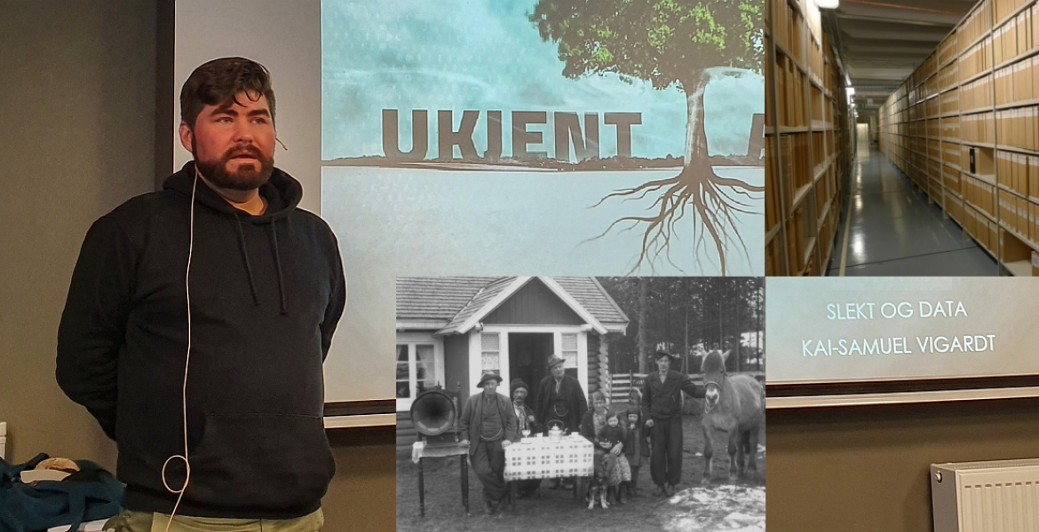 Foredrag av Kai-Samuel Vigardt | Slekt og Data